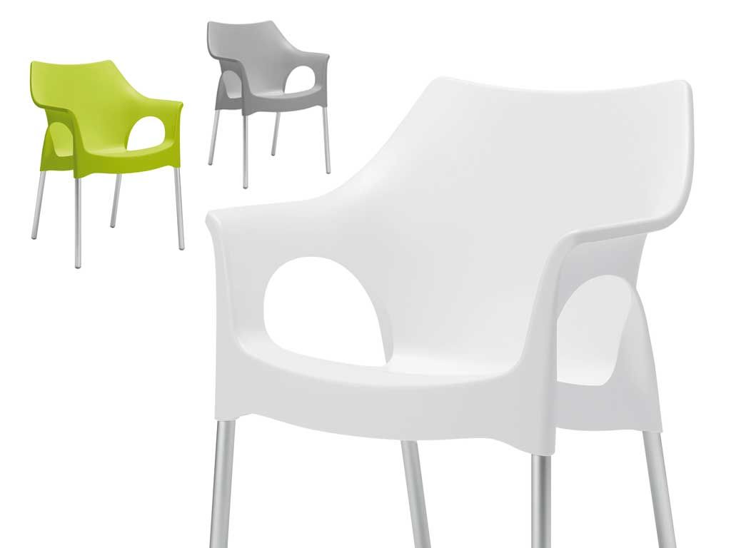 Outdoor chair - stackable chair - Ola