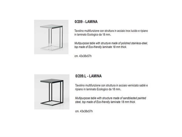 Lamina multifunctional small table