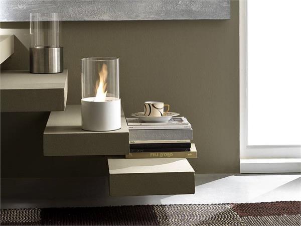 Yellowstone table fireplace