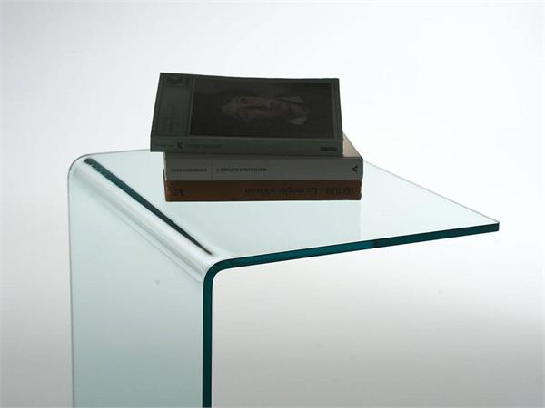 Curved crystal small table Calamita