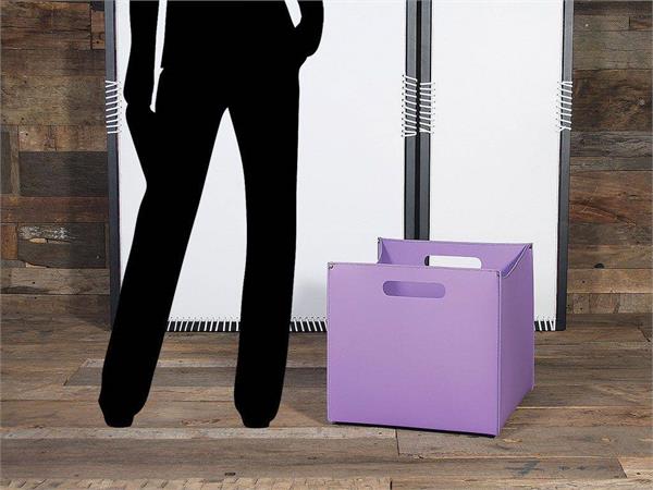 Leather container B-02