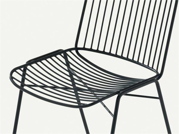 Chaise en métal avec structure en acier Shade