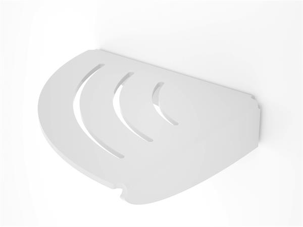 Design bathroom angular shelf - Dea