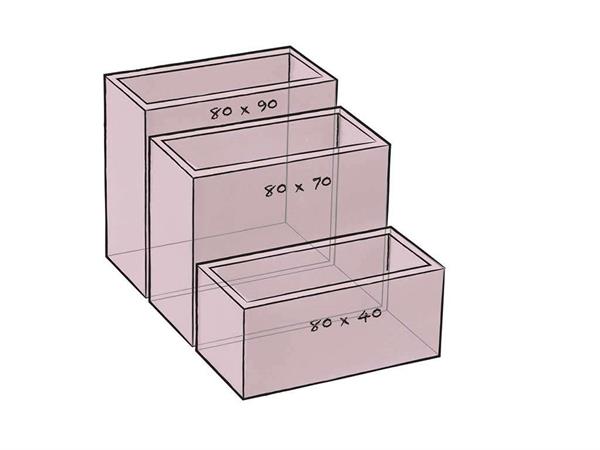 Rectangular vase - Schio Tower