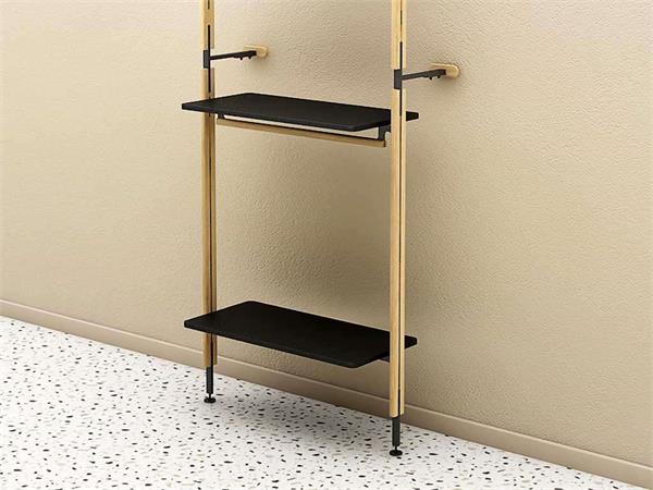 Open wardrobe system - walk-in closet - Essence