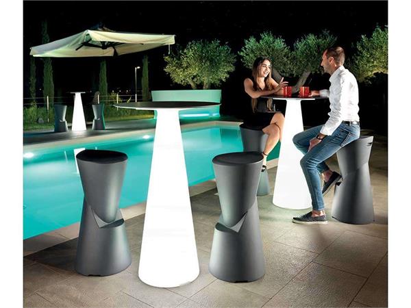 Outdoor Hocker - Barhocker aus Plastik - Dot