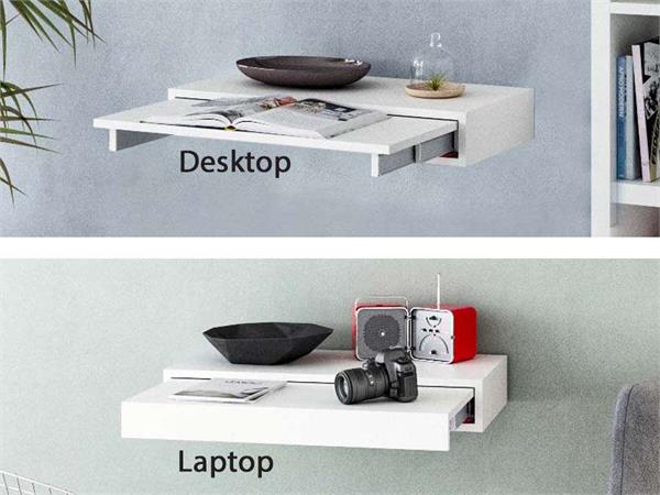 Bureau rétractable - bureau escamotable - ShelfDesk