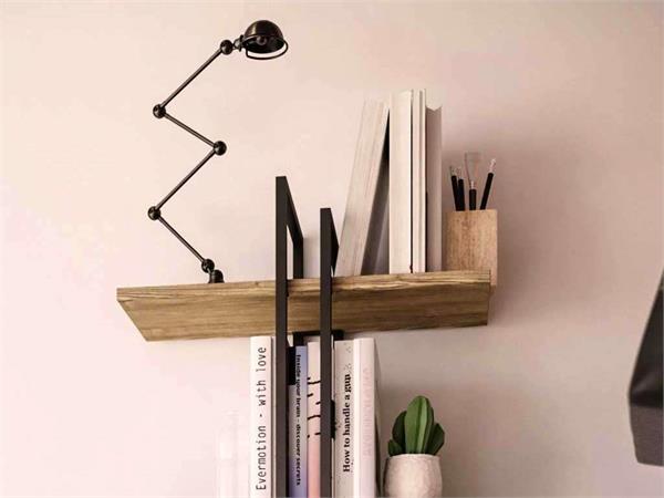 Modular book shelf - corner bookcase - Shell
