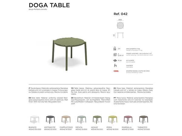 Tables basses de jardin - Doga Table