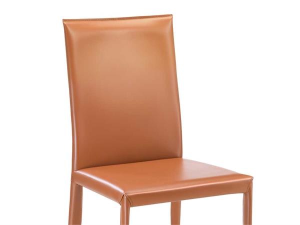 Leather chairs - low - back - Hayez