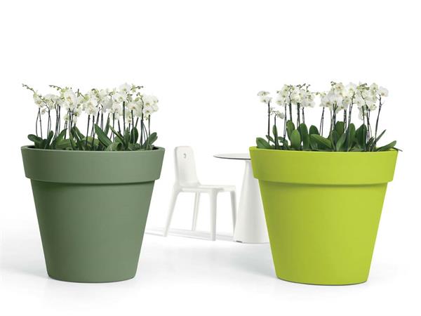 Large garden plastic vase - terrace vase - Aria