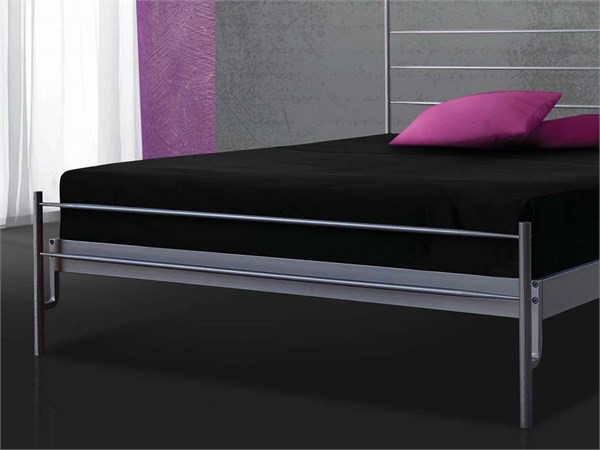modern wrought iron bed - Mondrian