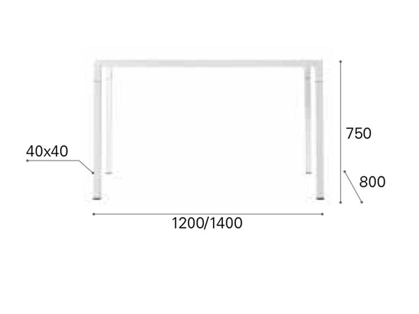 Steel table - Leveling