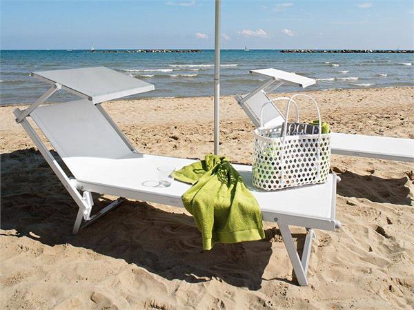 Aluminium sunbed - beach sunbeds -? Maxi