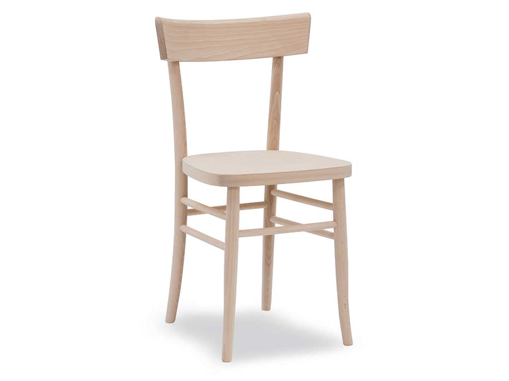 Stuhl aus lackiertem Holz Milano